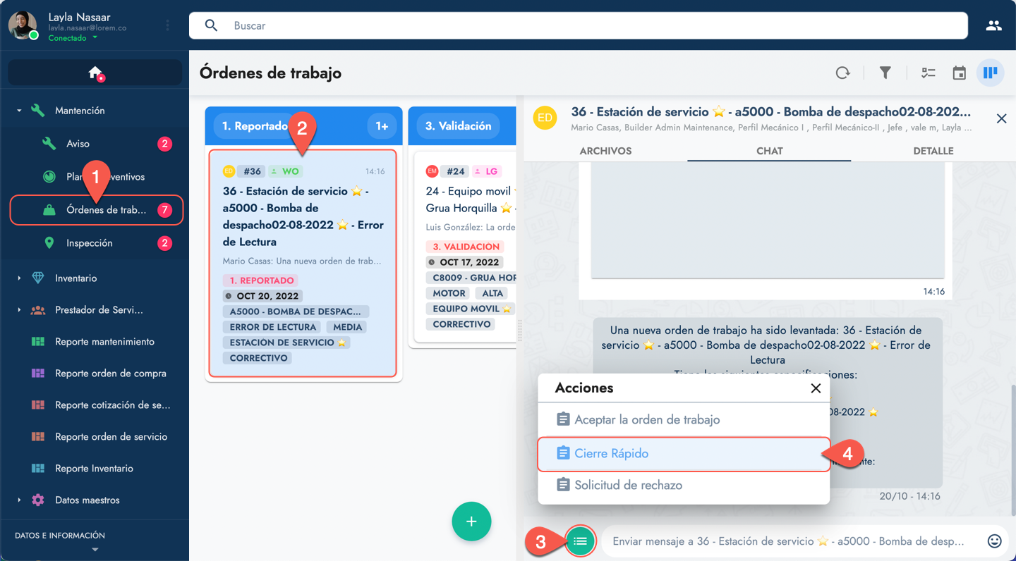 Fast Close | Cotalker Technical Documentation