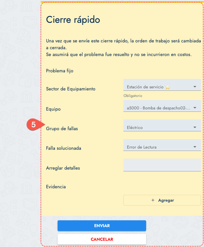 Fast Close | Cotalker Technical Documentation
