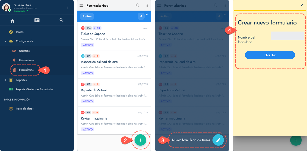 Crear Formulario | Cotalker Technical Documentation