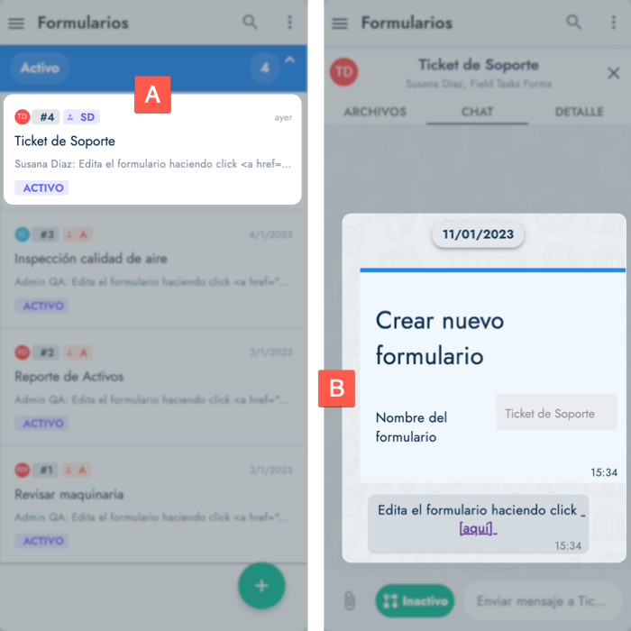 Crear Formulario | Cotalker Technical Documentation