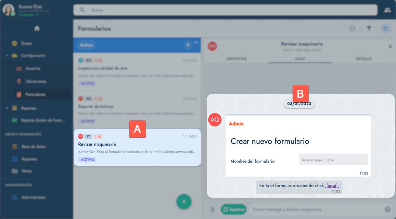 Crear Formulario | Cotalker Technical Documentation