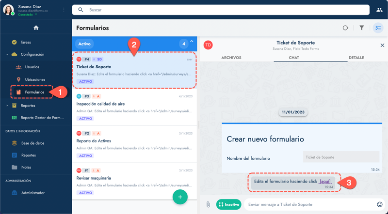 Editar Formulario | Cotalker Technical Documentation