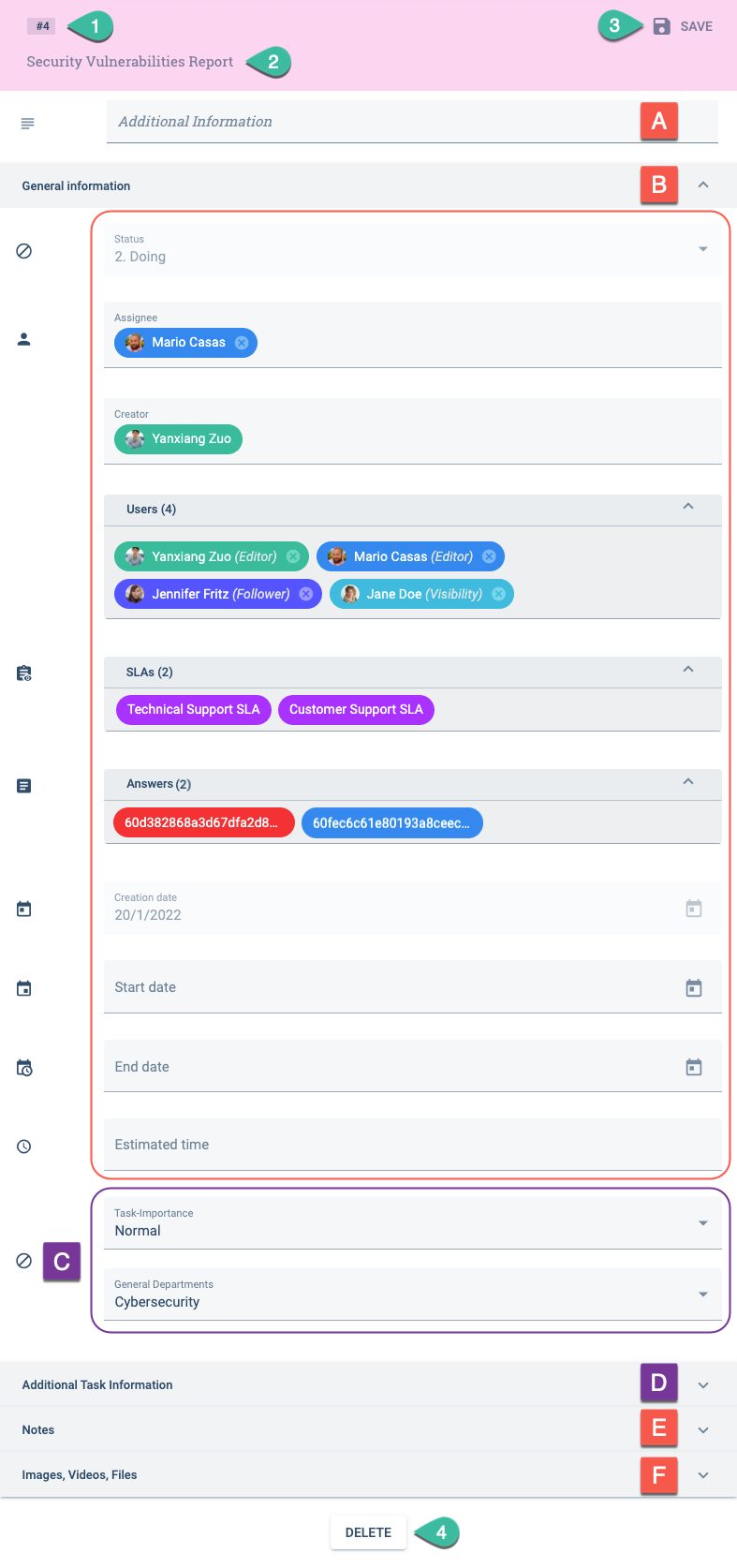 Workflow Group Tasks | Partner & Technical Consultants Documentation