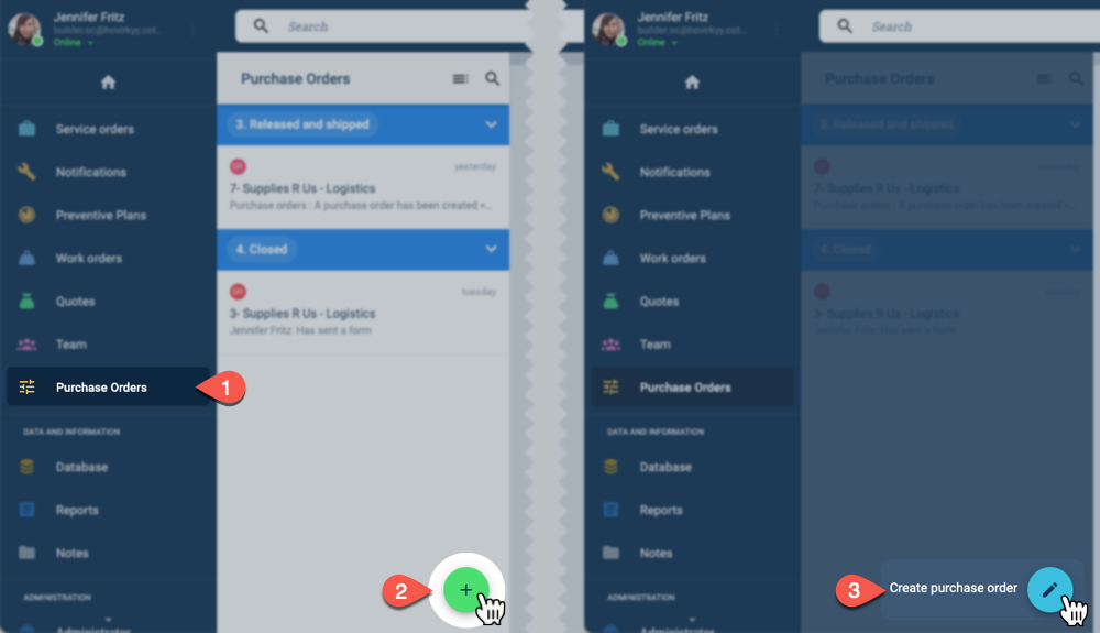 Purchase Orders Workflow | Cotalker Technical Documentation